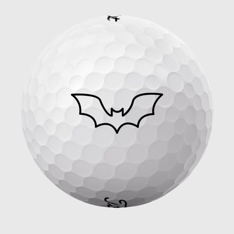 Golfbolde med flagermus - Golfbolde med logo, tekst og tegninger